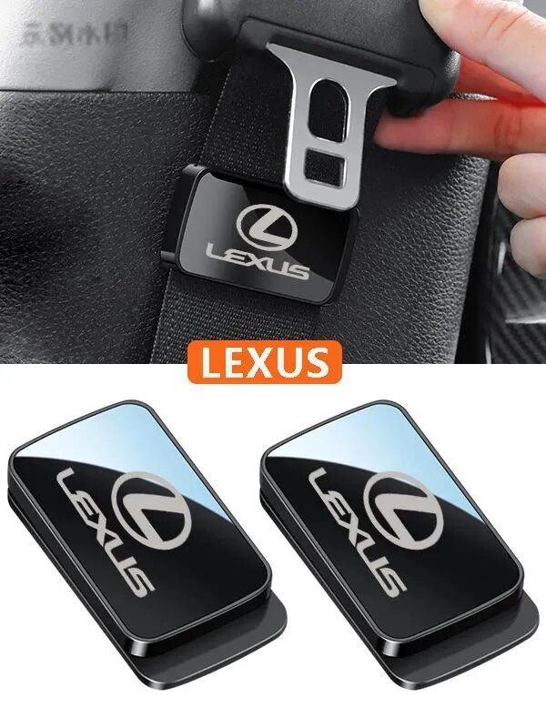 Крепления ремней безопасности с логотипом Lexus 2 шт.