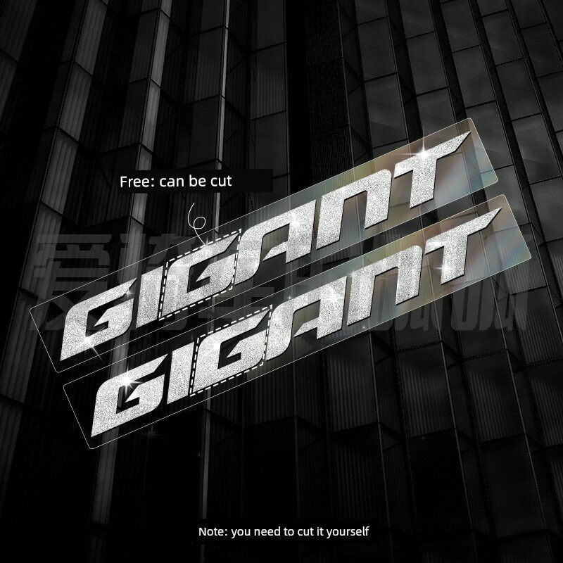 Набор наклеек для Giant TCR Tenth Generation: 2x наклейки на нижнюю трубу + 1x наклейка на рулевую колонку, магнитный
