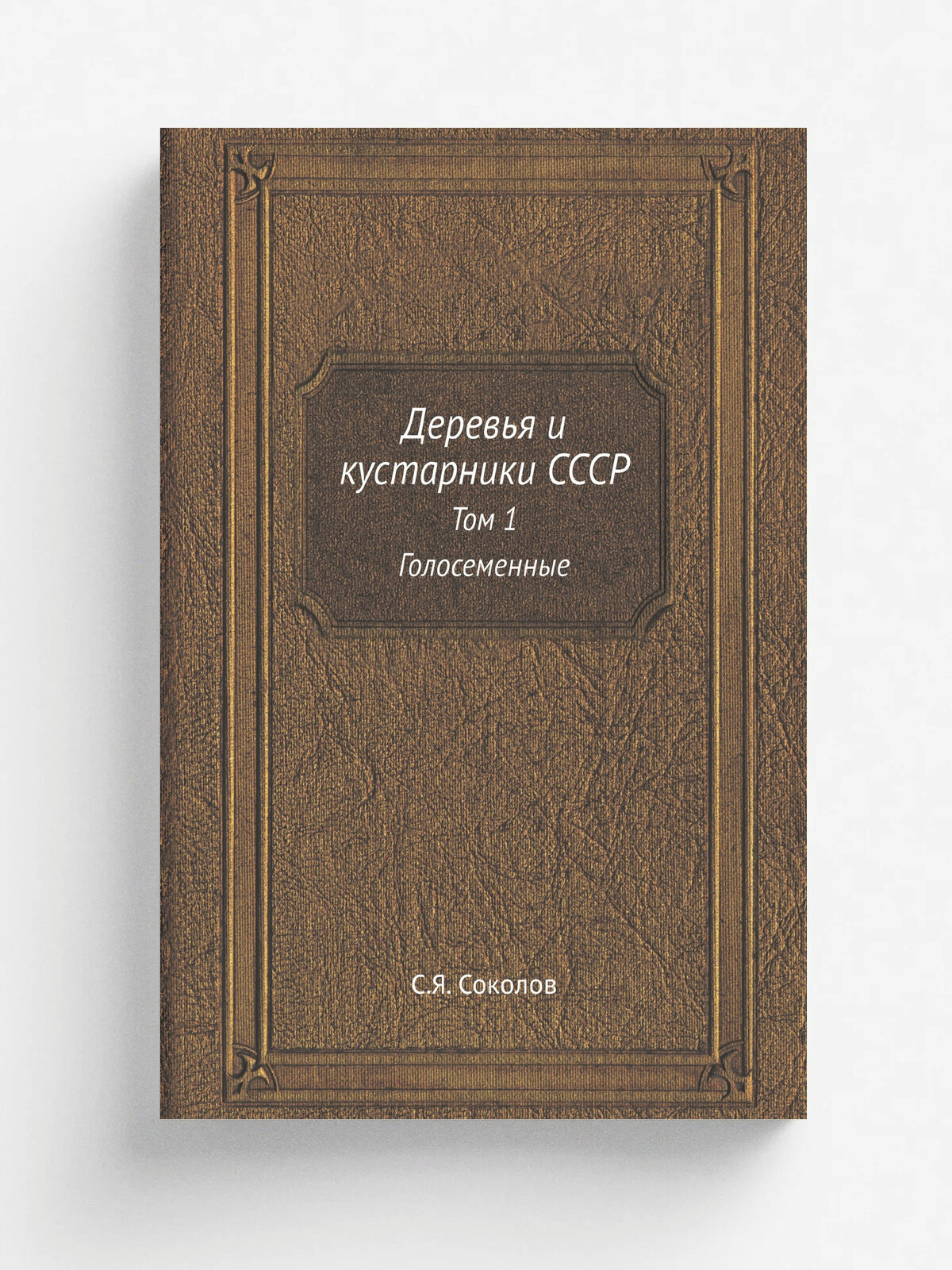Деревья и кустарники СССР. Том 1 Голосеменные