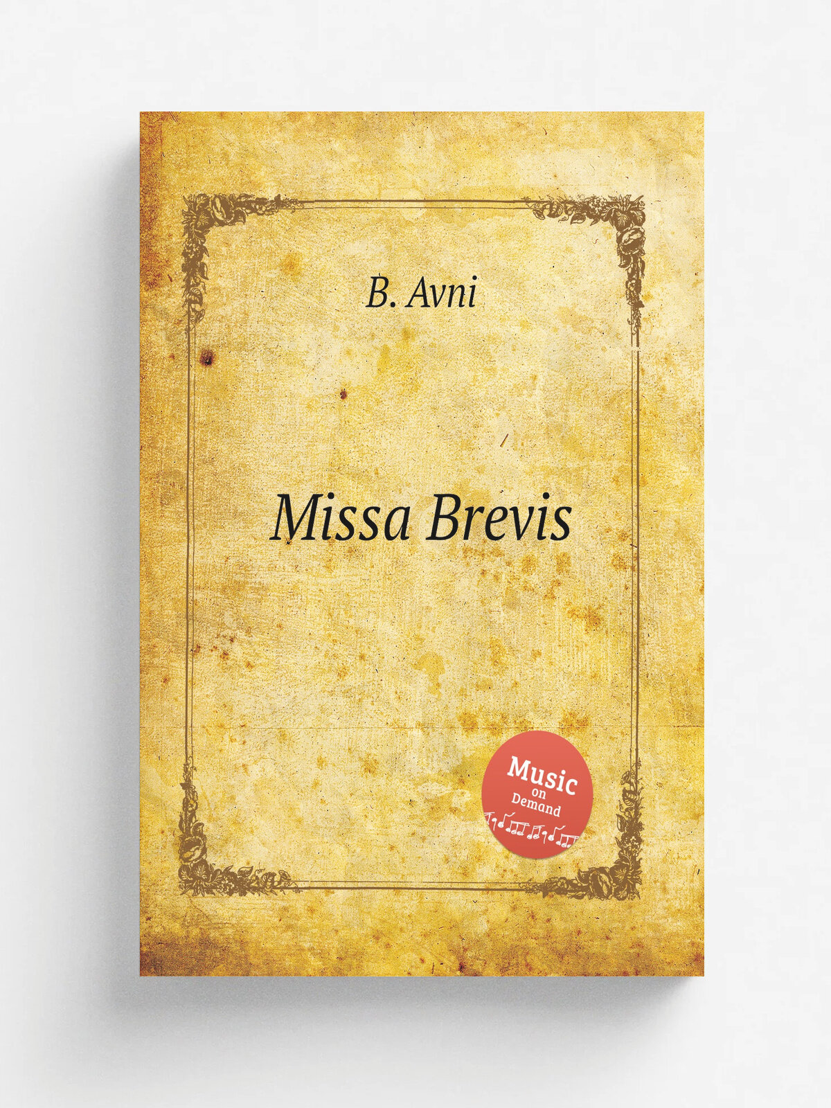 Missa Brevis | B. Avni | Репринт
