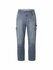 Джинсы Ermanno Scervino Jacquard-pattern cargo jeans, размер 38