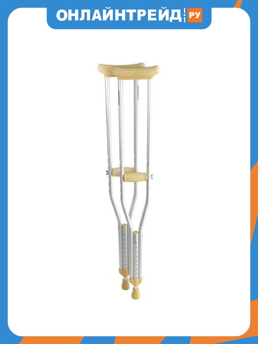 Костыли подмышечные Barry Ltd BARRY U Standart L