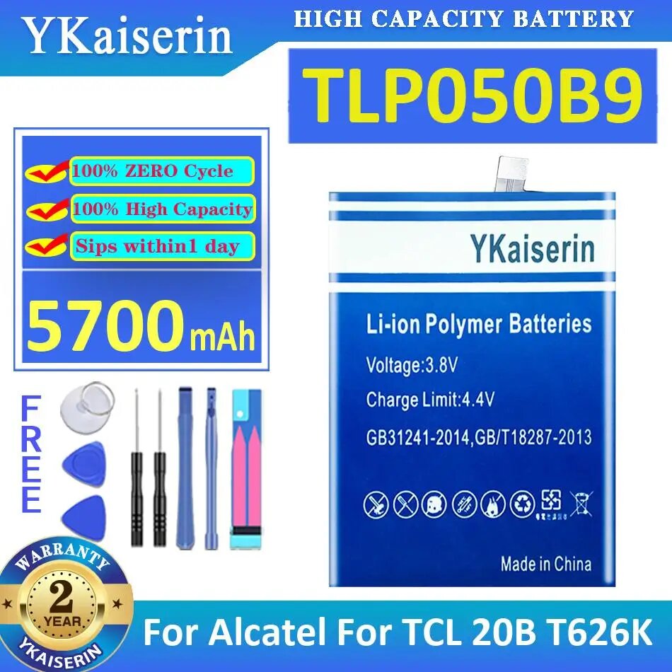 Аккумуляторы для мобильных телефонов Alcatel TCL 20B T626K