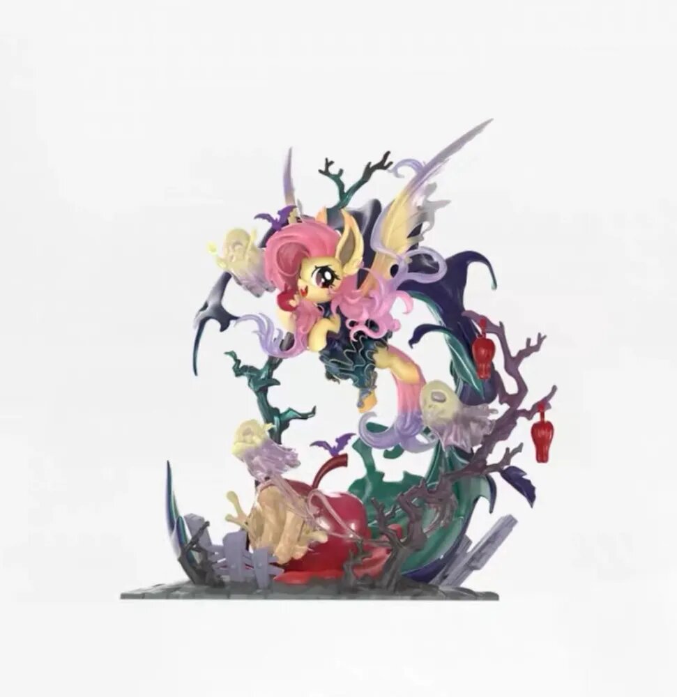 My Little Pony - маленькие скульптуры, подарки для детей, Series 3, Last - Fluttershy