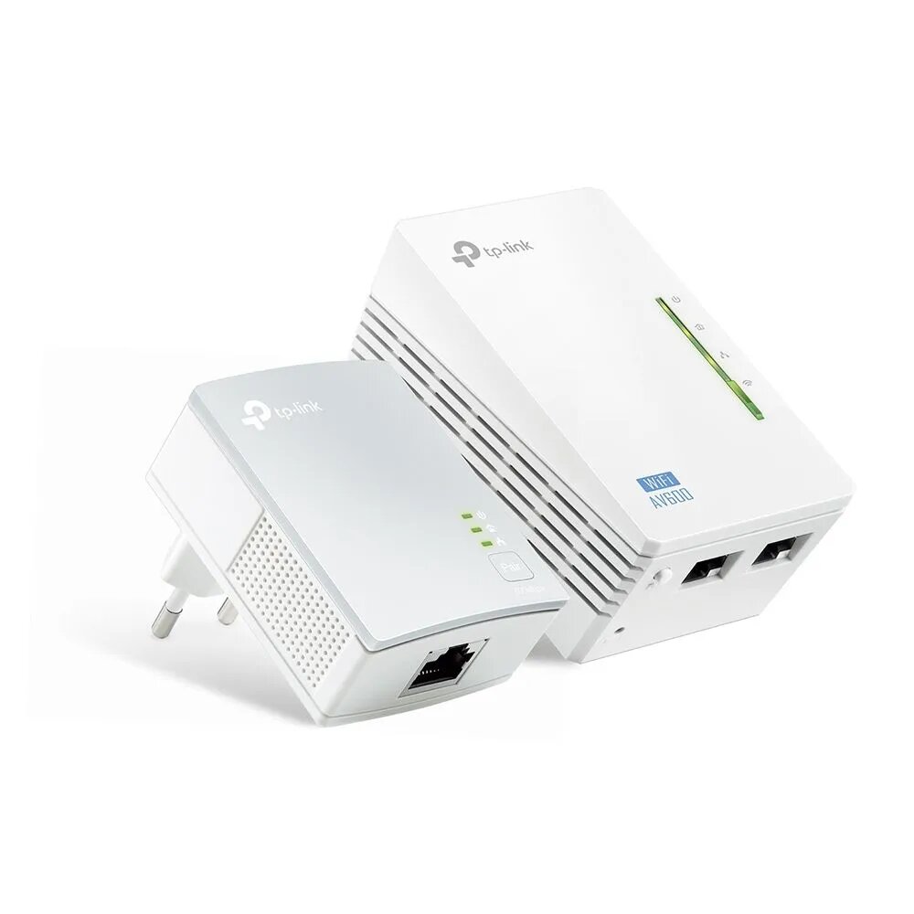 TP-Link WPA4220KIT 300 Мбит/с AV600 Wi-Fi Powerline Extender Starter Kit