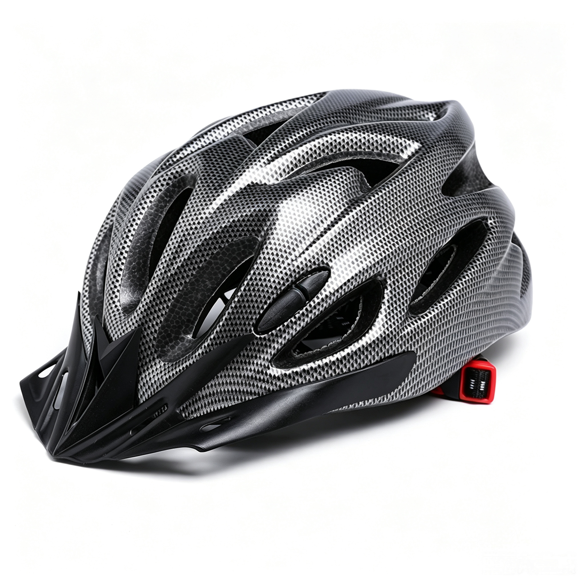 Детский защитный велошлем со съемным козырьком Kindheit Velo, розовый, размер M