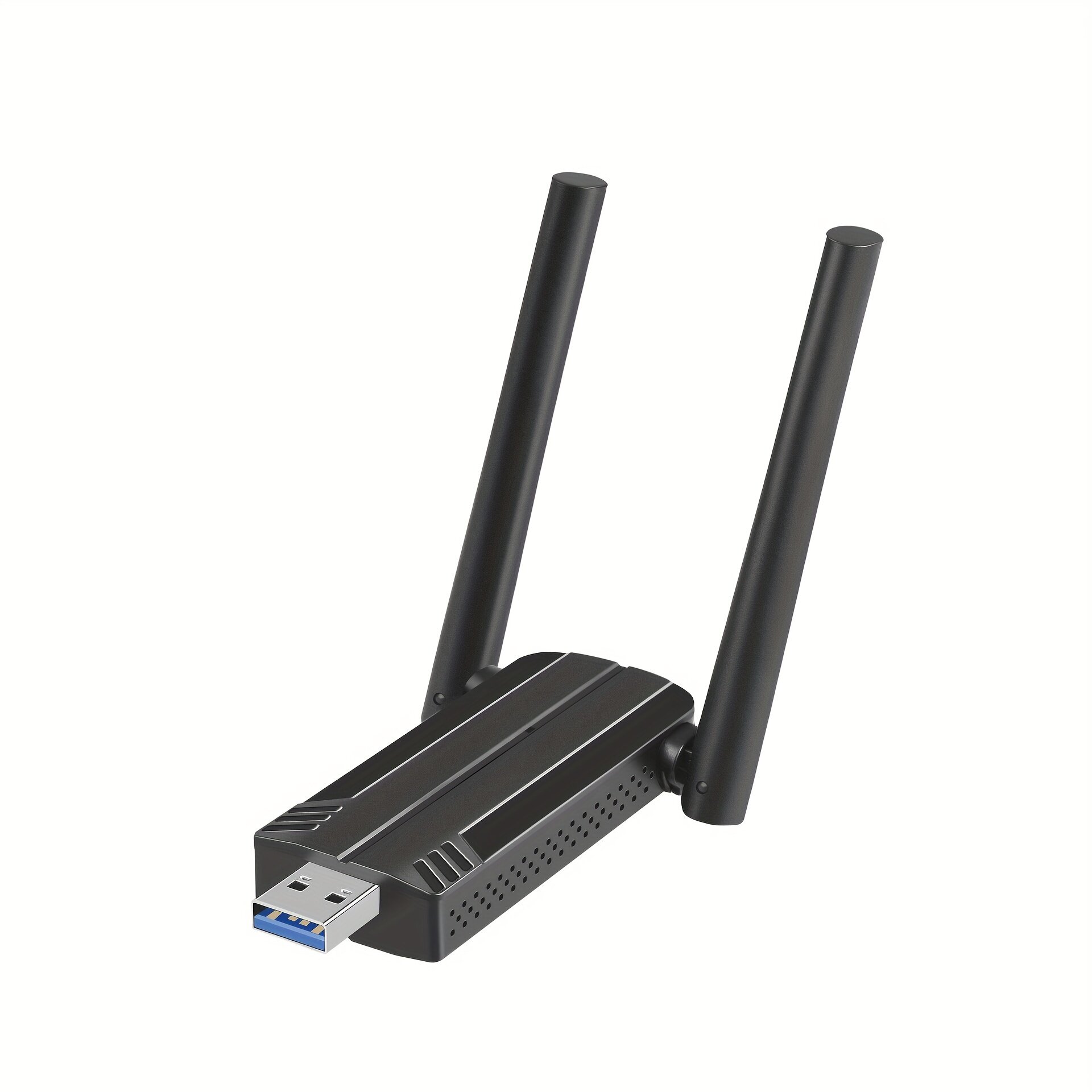 Беспроводной USB-адаптер WiFi 6 (802.11ax) AX1800, 1800 Мбит/с, двухдиапазонный, для ПК и ноутбука, черный