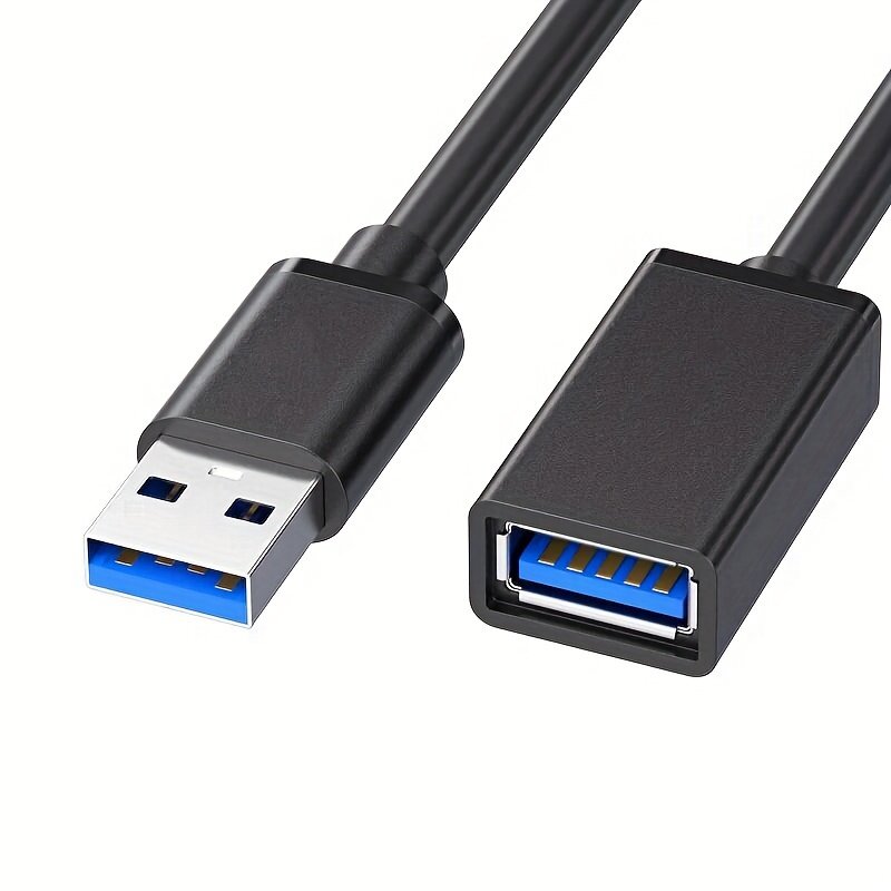 Кабель-удлинитель USB 3.0, тип A (папа-мама), 1 м (39,37 дюйма), совместимость с USB 2.0