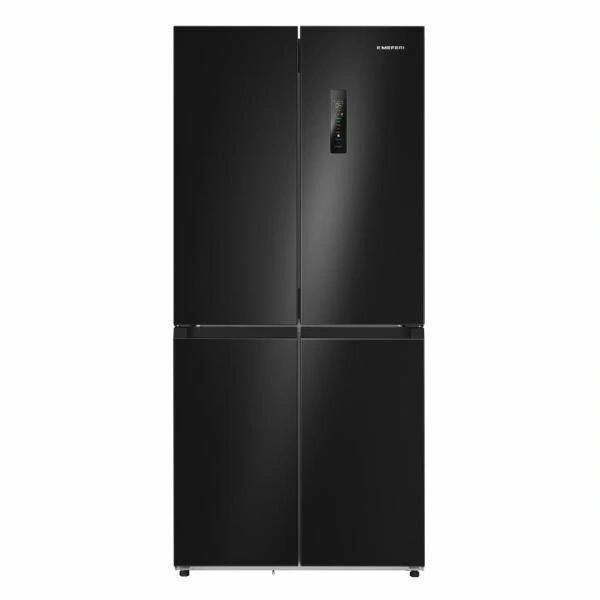 Холодильник MEFERI MFR83BLACK IX TOTAL NO FROST CROSS DOOR COMFORT