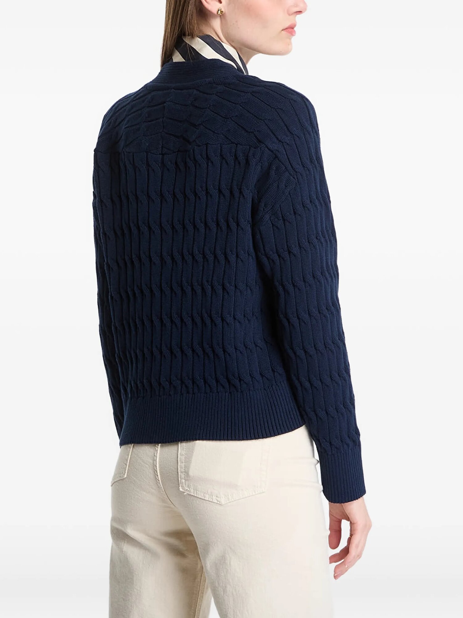 Кардиган TOMMY HILFIGER Cable-knit cardigan, размер 40 EU — фото 1