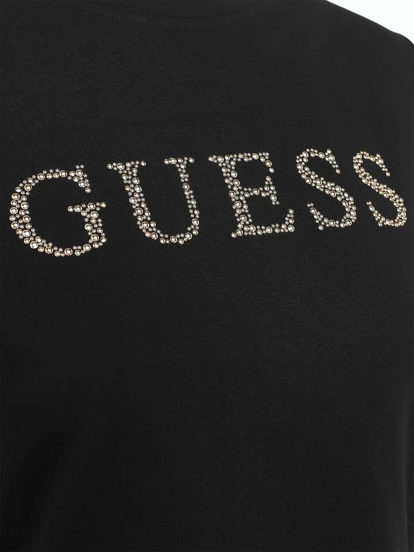 Футболка GUESS, размер M, черный — фото 1