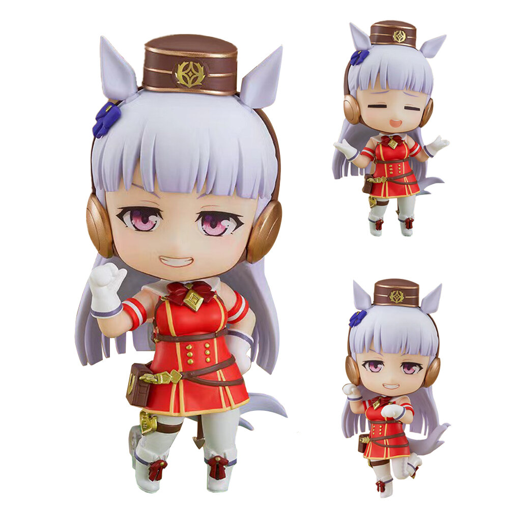 Фигурка Умамусуме: Красотка Дерби Золотой корабль / Pretty Derby Gold Ship Removable Q version figurine Подарки для болельщиков (10 см) 1783