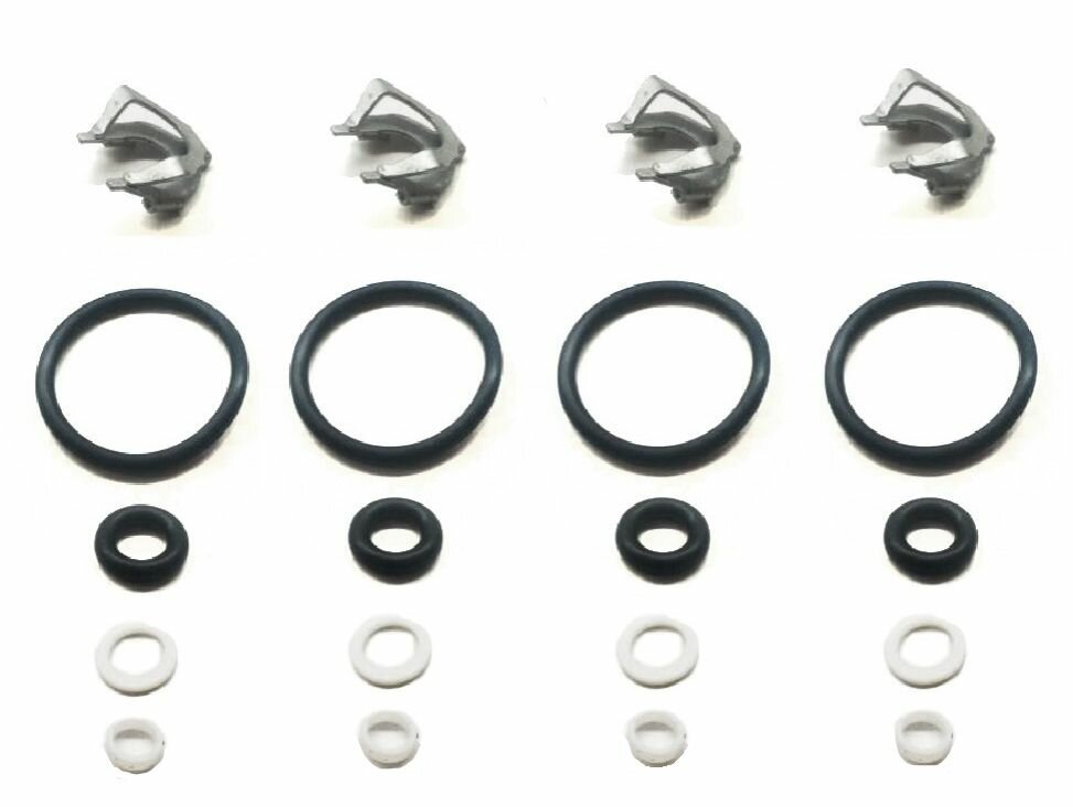 Комплект уплотнений форсунок на 4 штуки AUDI, Skoda, SEAT, VW 1.4TS 03H198149A 03C 198 149 03C198149