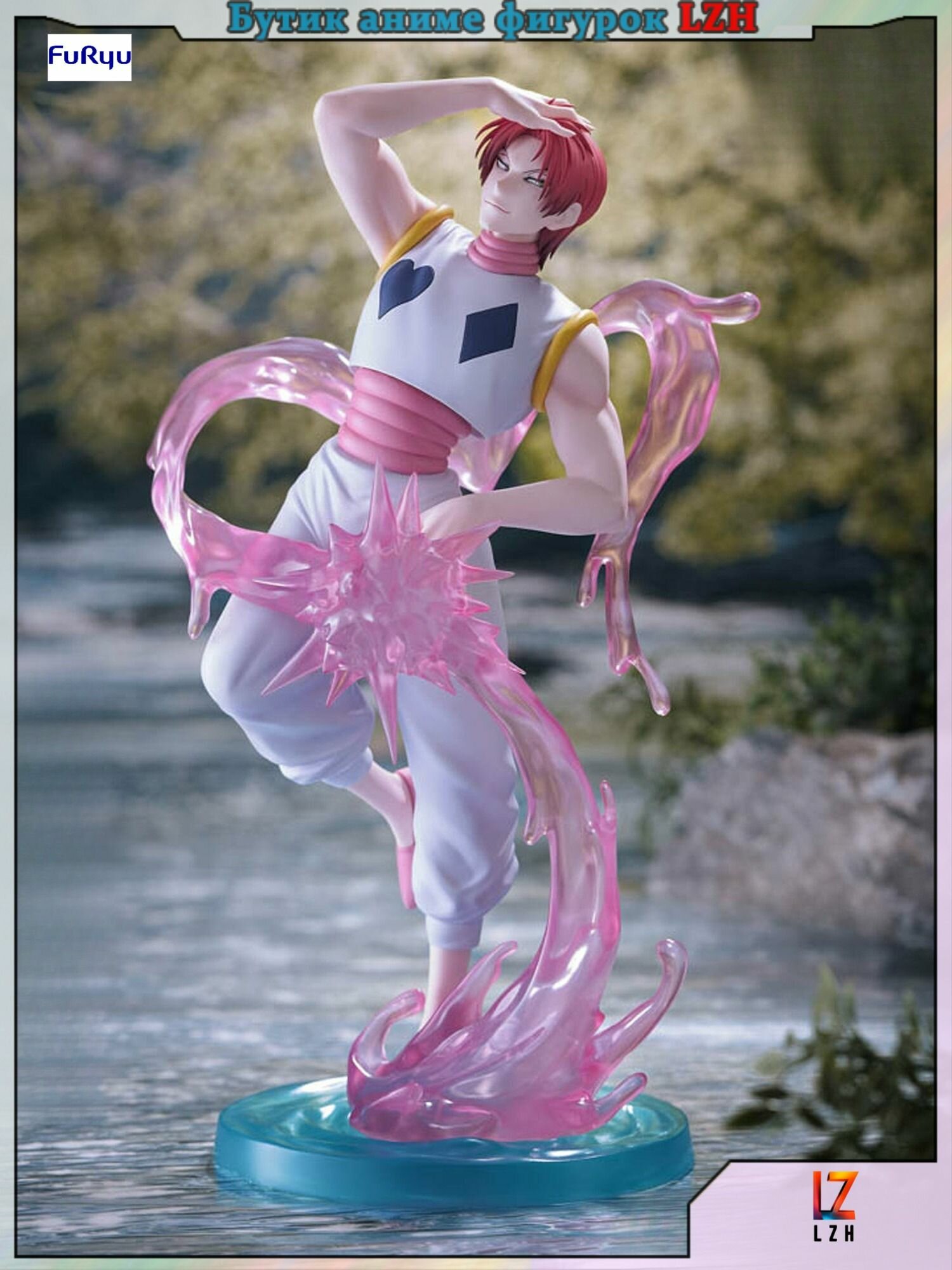 Аниме Фигурка FuRyu Excd Creative Хисока Морроу(Hisoka Morow) из Охотник х Охотник(Hunter x Hunter) 20 см (LZH)