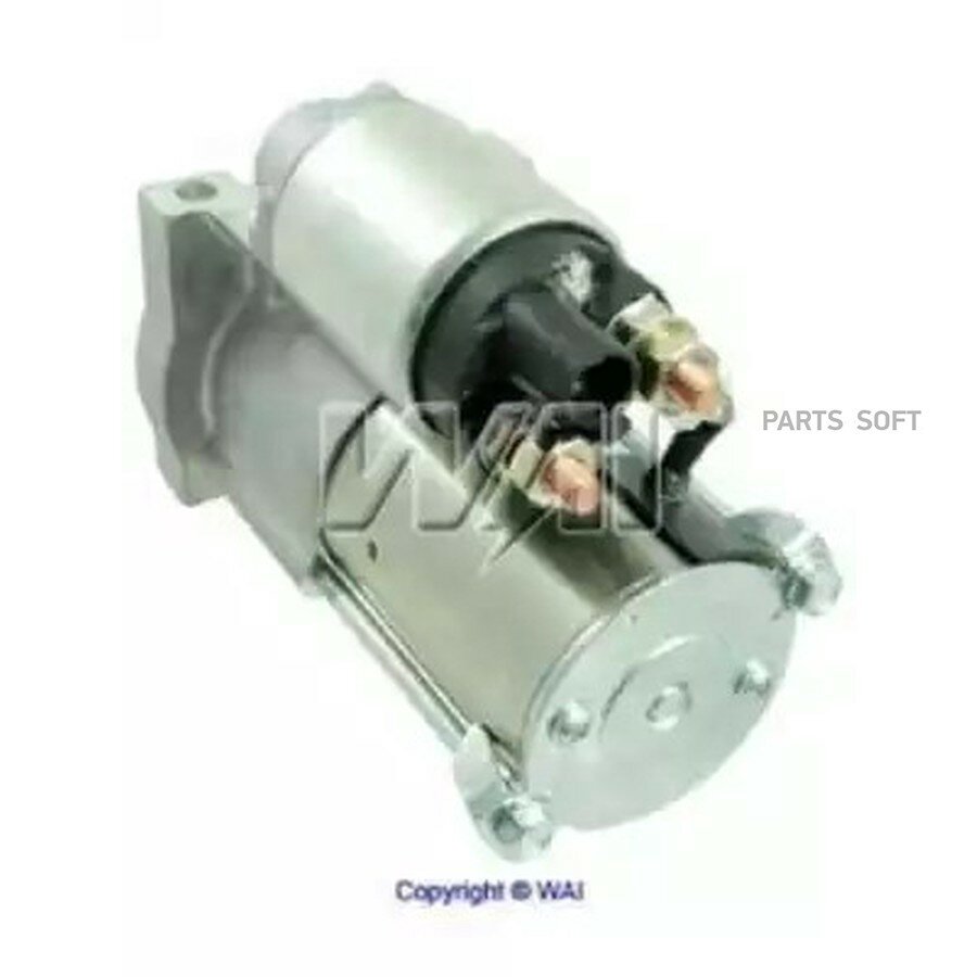 Стартер (новый) Chevrolet (2008-2013) GMC (2008-2013) Hummer (2008-2010) Saab (2009-2009) от официального дистрибьютора, WAI, артикул 6970N