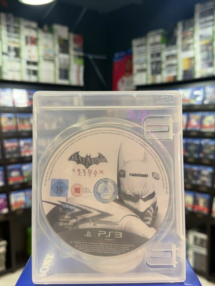 Игра Batman Аркхем Сити PS3 (ПБ) (Box)