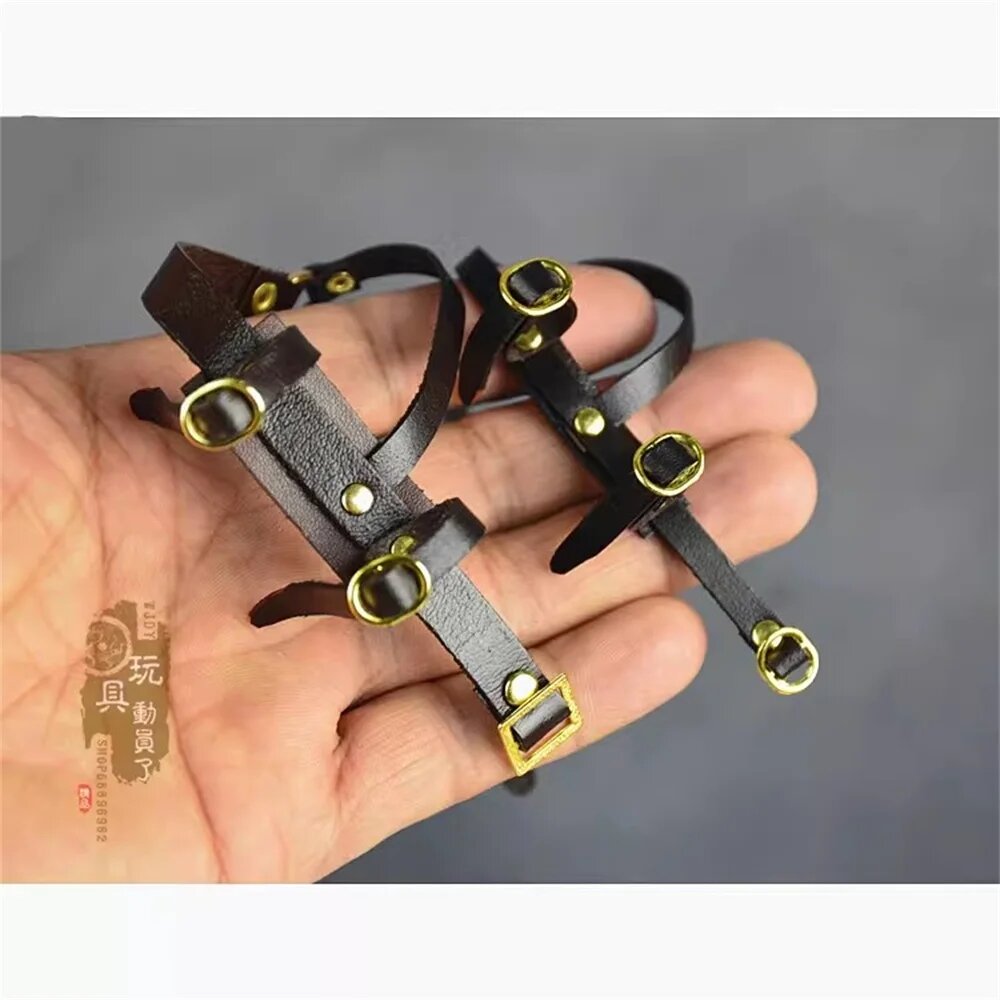 Кожаный ремень для ножа 1/6, Female Brown straps
