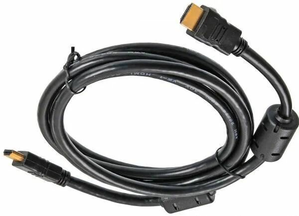 Кабель аудио-видео Buro HDMI 1.4 HDMI (m)/HDMI (m) 1.8м. черный (HDMI-19M/19M-1.8M-MG)