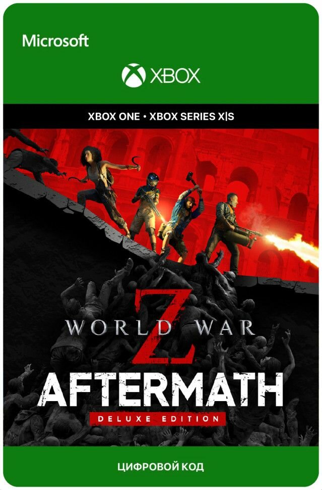 Игра WORLD WAR Z: AFTERMATH - DELUXE EDITION для Xbox One/Series X|S, русский перевод, электронный ключ