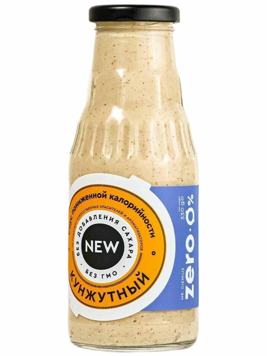Соус Mr.Djemius Zero, кунжутный, низкокалорийный, без сахара 330 гр
