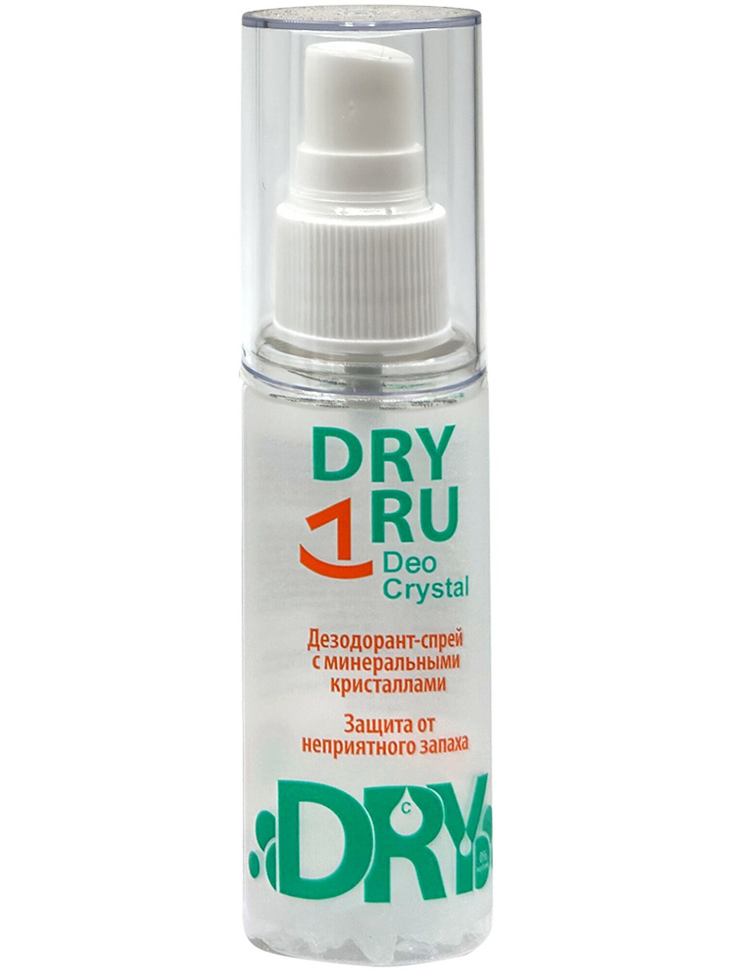 DRY RU DEO CRYSTAL дезодорант-спрей С минерал кристаллами для всех типов кожи 12,0