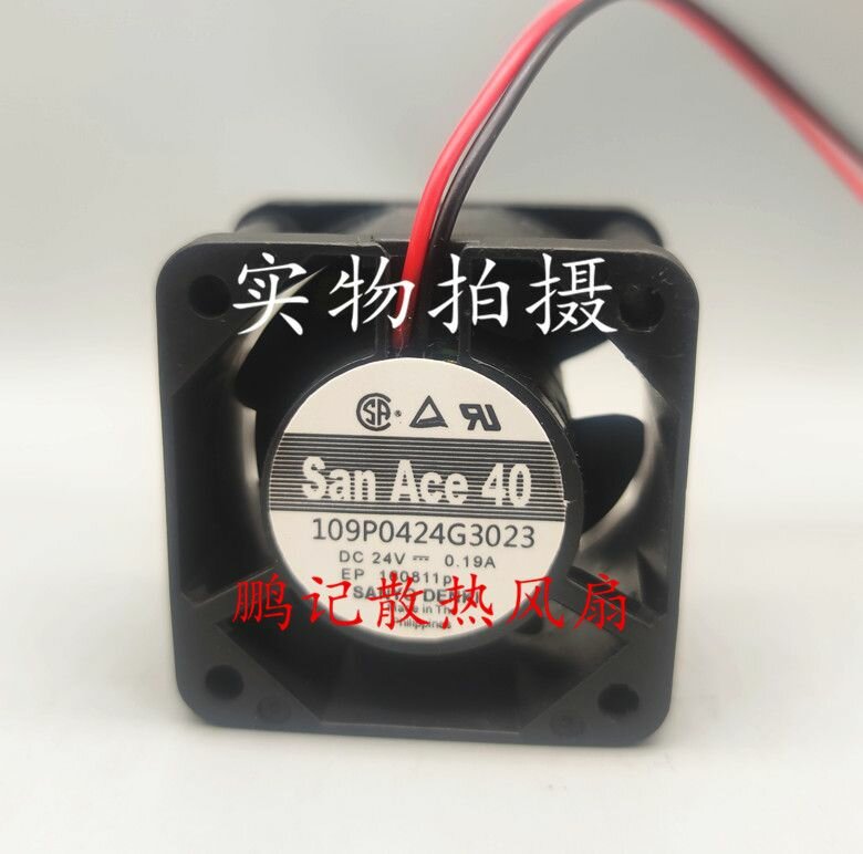 Sanyo 109P0424G3023 4CM4028 24V0.19A Вентилятор охлаждения большого объема воздуха