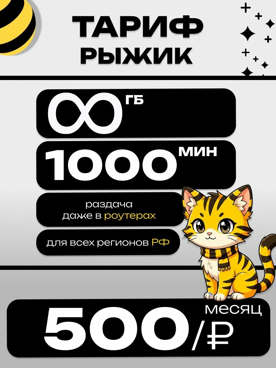 Сим карта безлимитный интернет, 1000 мин за 500 рублей в месяц сим beeline безлимитный тариф на месяц звонки