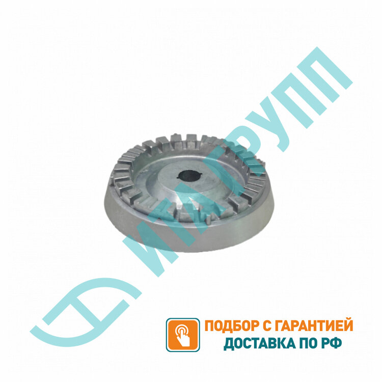 Набор 4 шт Рассекатель конфорки газовых плит Брест, Gefest (100.00.0.002), KM10000002