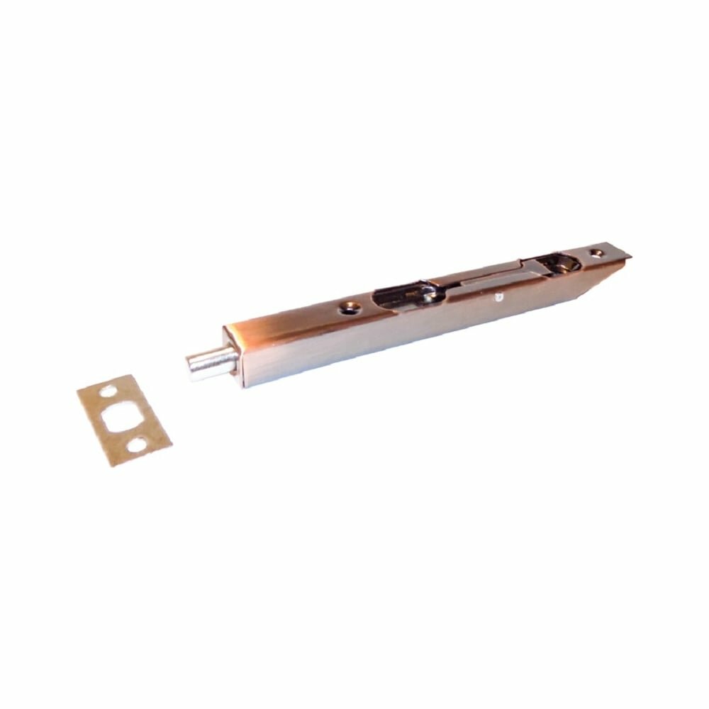 Ригель дверной Trodos L160 торцевой, медь 205047