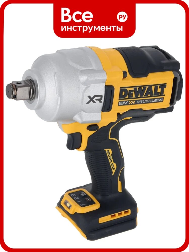 Аккумуляторный гайковерт DEWALT DCF964N, 18 В, 2576 Нм, 2015 уд/мин, без АКБ и ЗУ () DCF964N-XJ