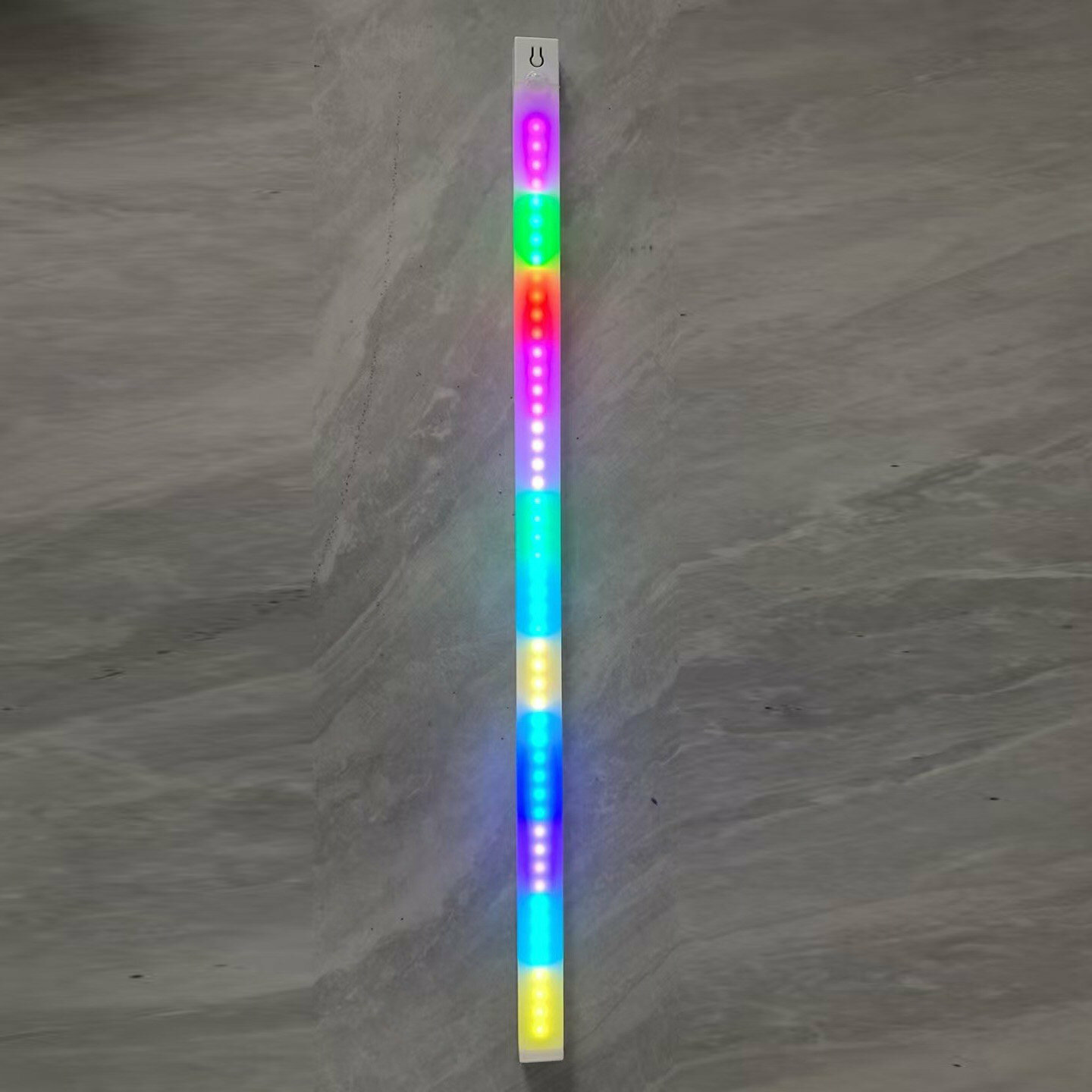 LED-подсветка 50 см с сенсором движения, магнитная установка, многоцветная RGB подсветка, аккумуляторная лампа для шкафов