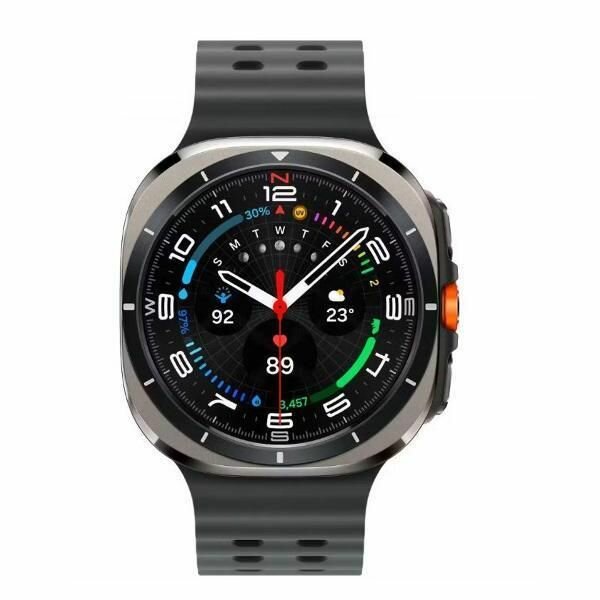 Смарт-часы Samsung Galaxy Watch Ultra (2025) 47mm LTE титановый серебристый