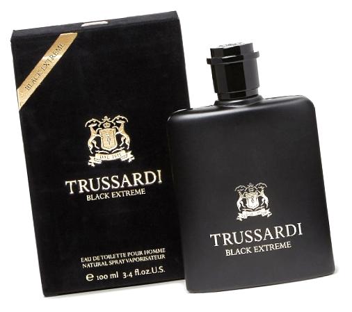 Trussardi Black Extreme - туалетная вода для мужчин 100 мл / Блэк Экстрим