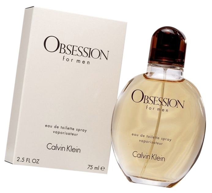 Мужской парфюм Calvin Klein Obsession 75 мл - Кальвин Кляйн Обсешн для мужчин