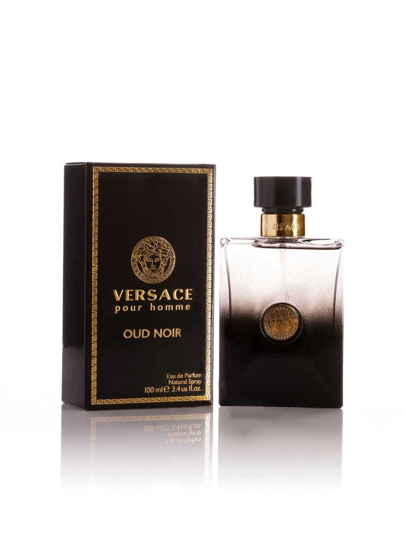 Versace Pour Homme Oud Noir для мужчин 100 мл - парфюмерная вода Версаче Черный Нуар