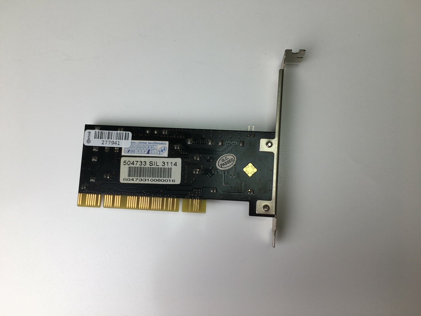 Контроллер RAID SATA х 4 порта SIL3114 PCI