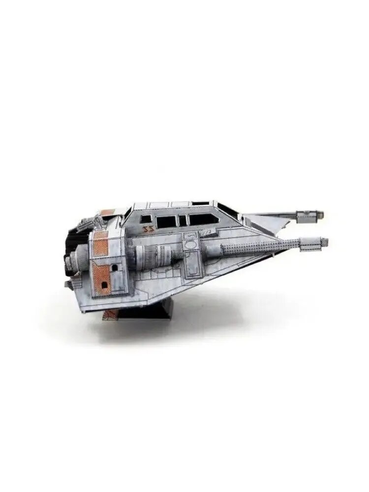 Конструктор металлический 3D Star Wars Snowspeeder, сборная модель из листового металла — фото 1