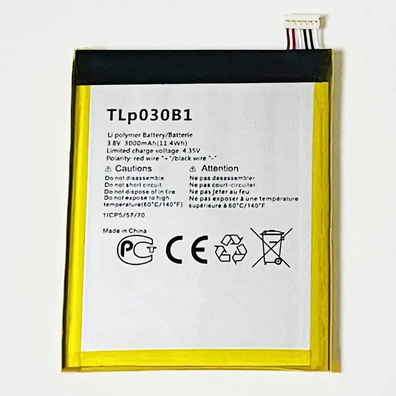 Аккумулятор для телефона Alcatel Pop S7 7045Y TLp030B2 / TLp030B1