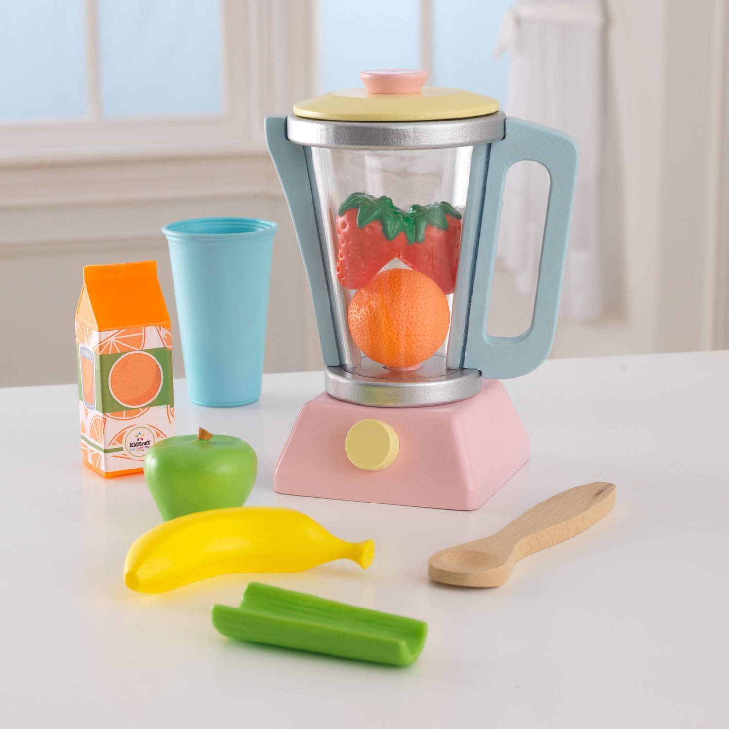 Детский игровой набор "Смузи" (миксер и продукты), Kidkraft