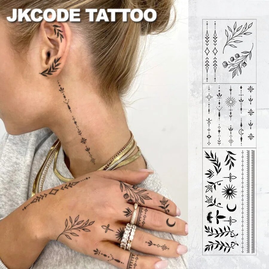 Временные татуировки JKCODE TATTOO - Рамадан