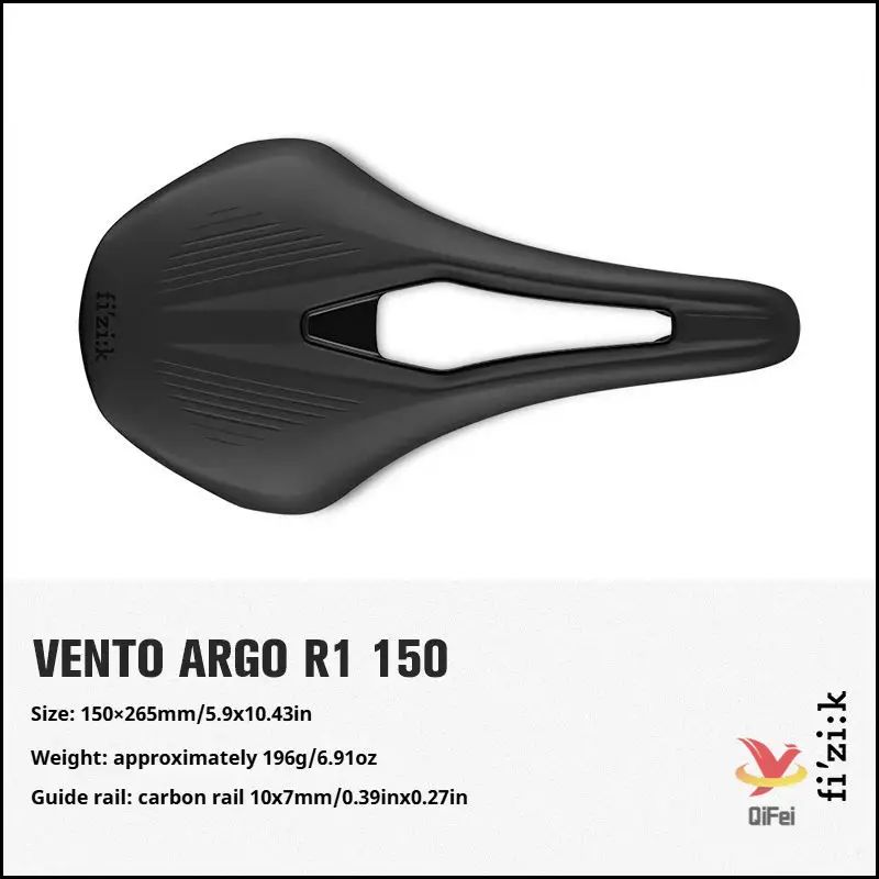 Велосипедное седло Fizik Vento Argo с укороченным передним краем, легкое и удобное, подходит для горных и внедорожных велосипедов.-x