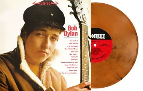 Виниловая пластинка Bob Dylan - Bob Dylan(Orange Marble Vinyl)