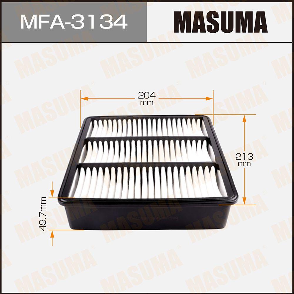 Фильтр воздушный MASUMA MFA-3134 для MITSUBISHI COLT, LANCER, MIRAGE