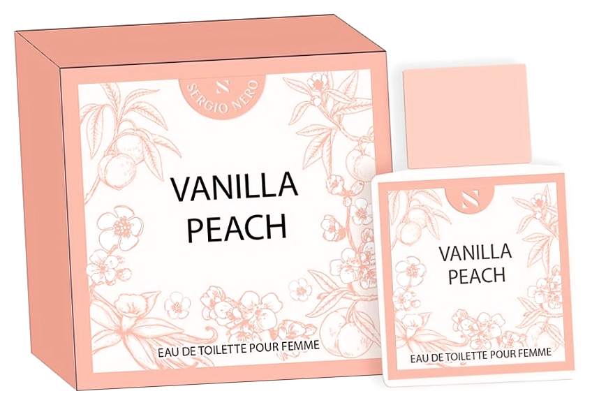 Sergio Nero Vanilla Peach туалетная вода для женщин 50 мл - Ваниль Персик