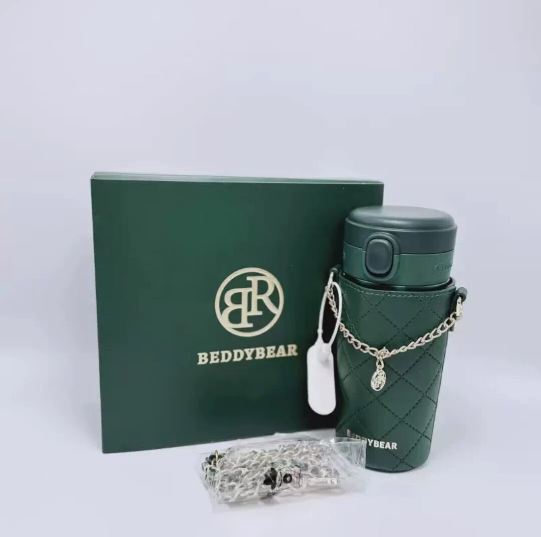 Портативная термос-чашка Handy Cup Thousand Years Green 370 мл с прямым доступом к питью