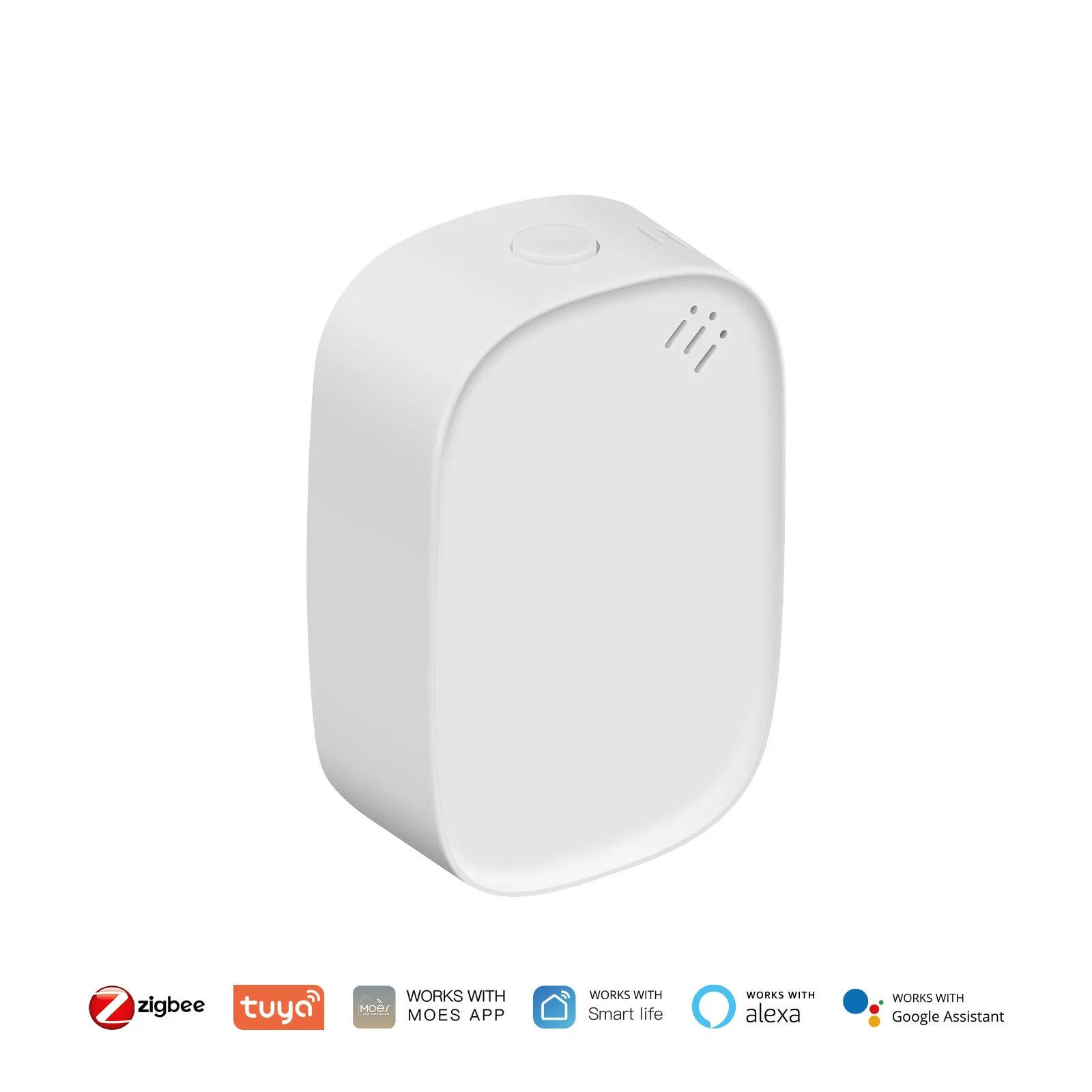 MOES Tuya Zigbee Датчик Температуры и Влажности White