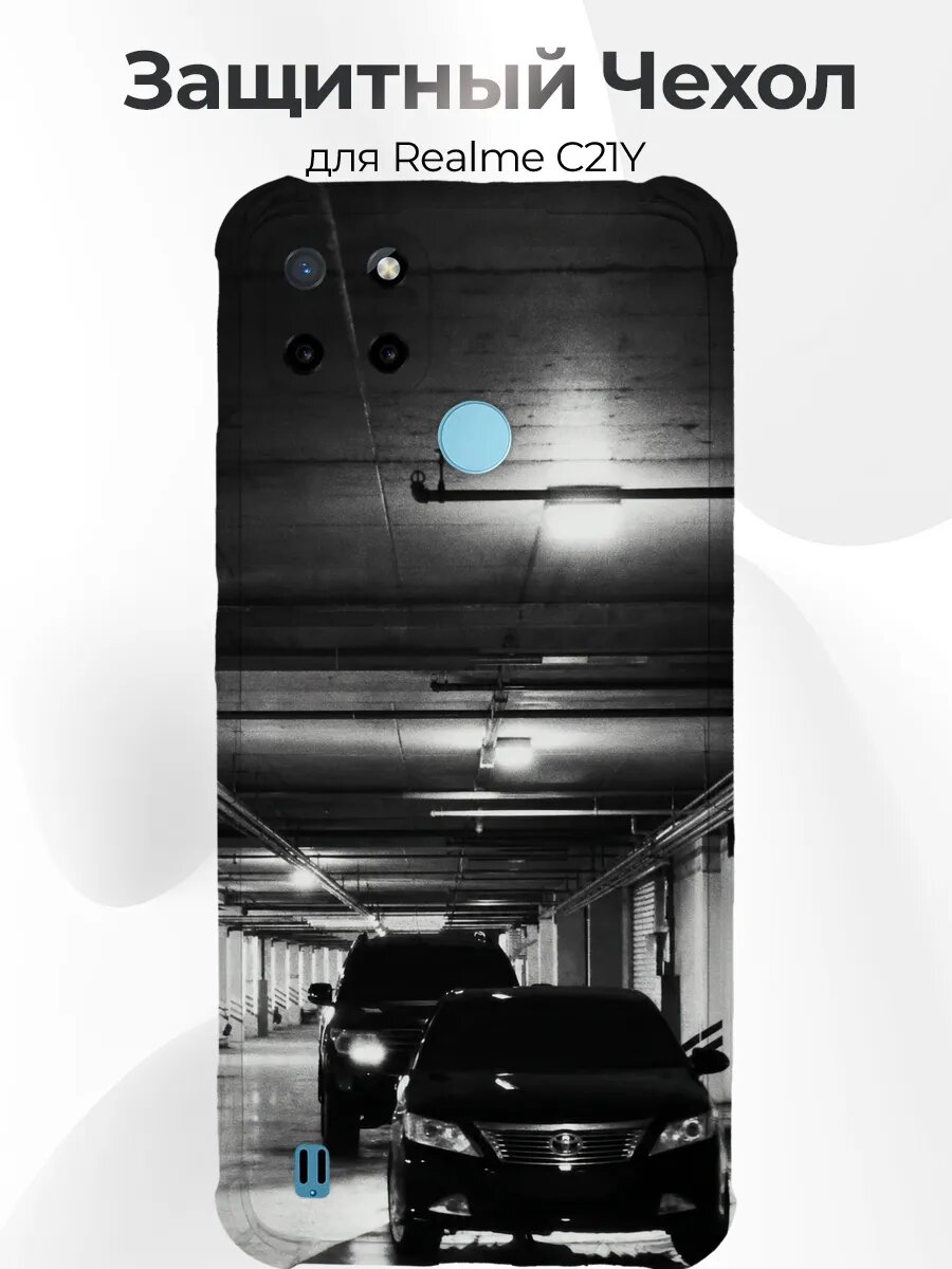 Чехол Realme C21y Camry 40 и Lexus LX 570