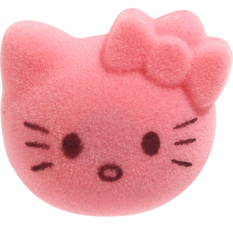 Флисовый держатель для постельного белья с узором кошки KT, мягкая плюшевая ткань для фиксации дюйма, милый аксессуар