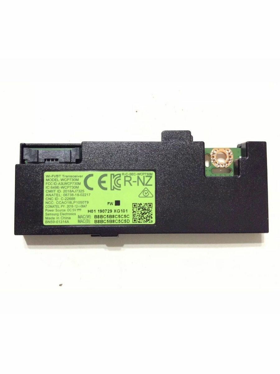 Wi-Fi / Bluetooth модуль WCP730M BN59-01314A для телевизора SAMSUNG QE49Q77RAU