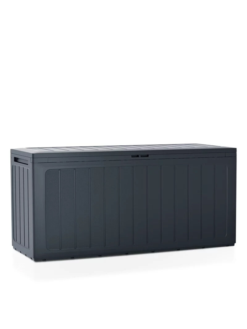 Ящик сундук садовый для хранения вещей Prosperplast Boardebox 280 л, антрацит